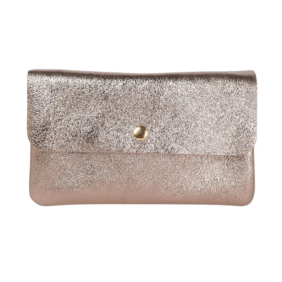 MAISON FANLI Leather Clutch Cross Body Bag Campagne – CasualStyle